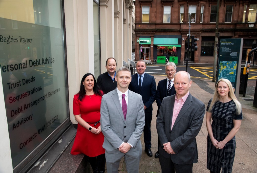 Begbies Traynor team moves to new offices in Glasgow - Begbies Traynor Group